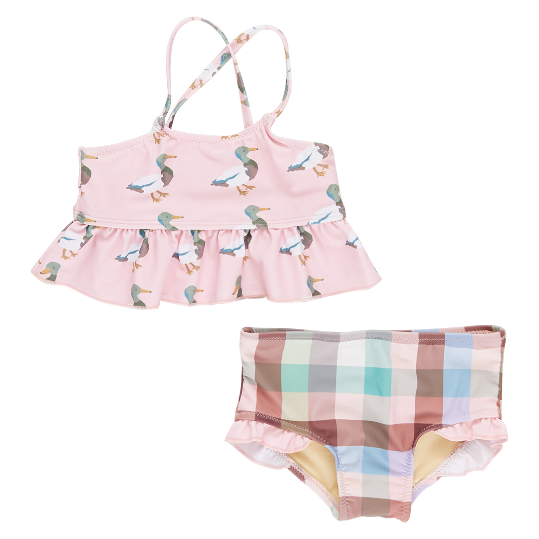 Pink Chicken Pink Mallard Joy Tankini (sizes 2-6) – Vann & Liv